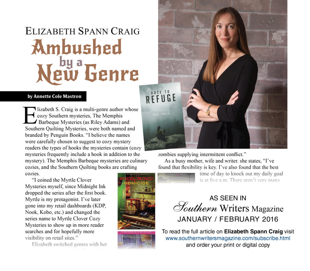 Interviews and Appearances – Elizabeth Spann Craig